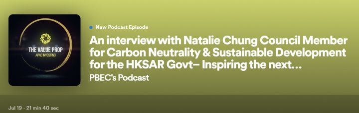 Episode 24: An interview with Natalie Chung Council Member for Carbon ...